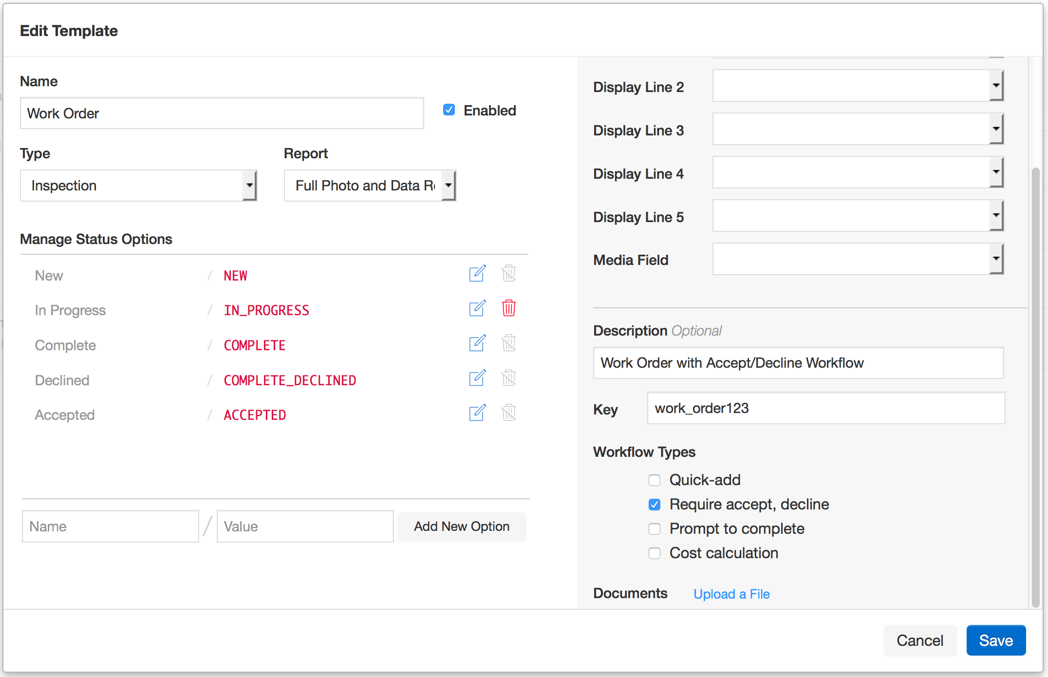 Setting Up Acceptdecline And Complete Workflow Sitecapture